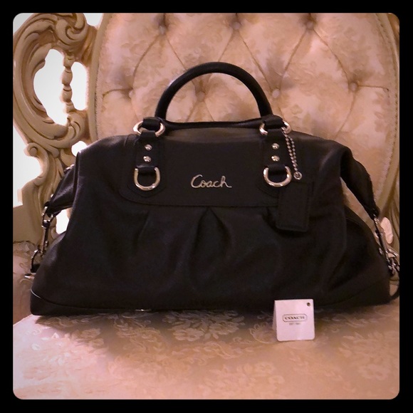 Coach | Bags | Coach Black Leather Multistyle Satchel | Poshmark
